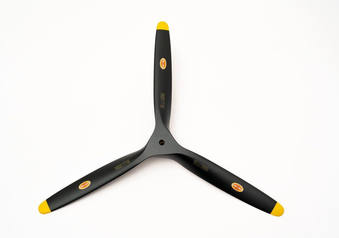 Falcon 16x8 Three Blade WWII Propeller (Petrol) | High-Performance RC ...