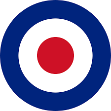 RAF Decal 1" British Roundel - Type D – Black Raven Aerosports